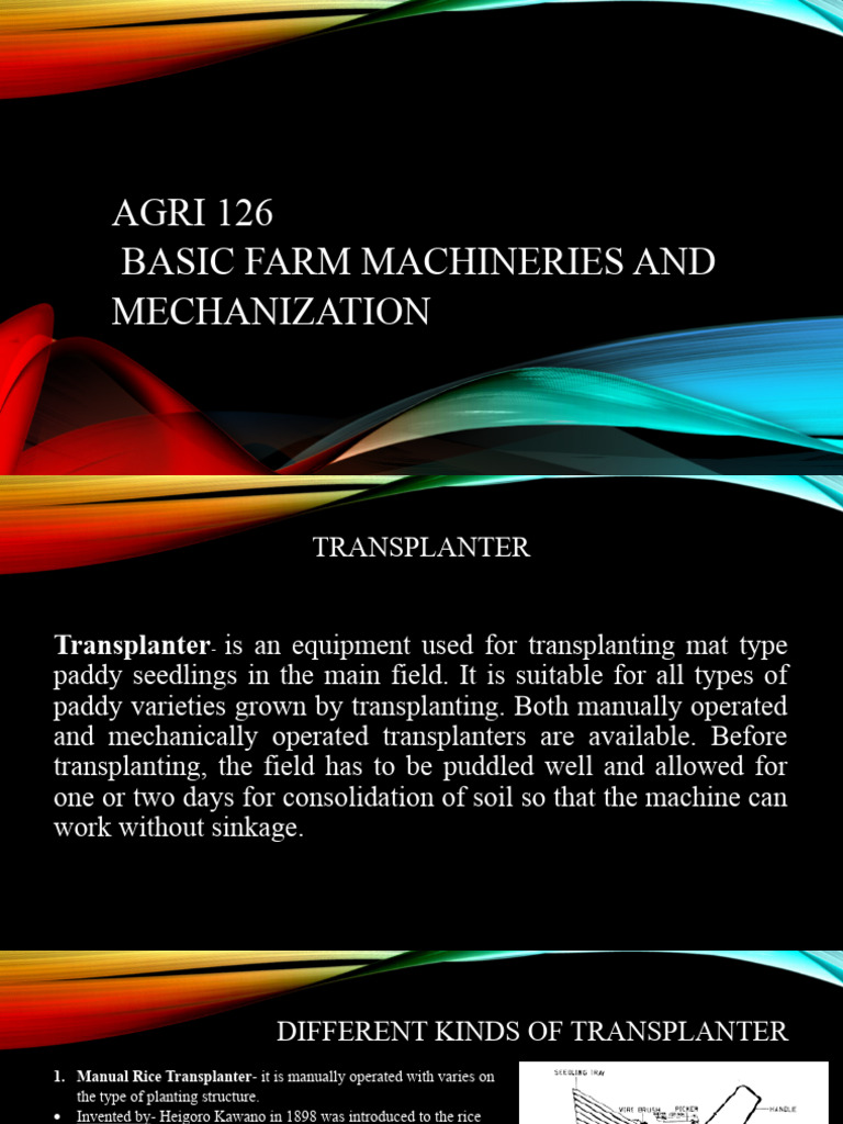 Report in Agri 126 Final | Download Free PDF | Machines | Mechanical Engineering