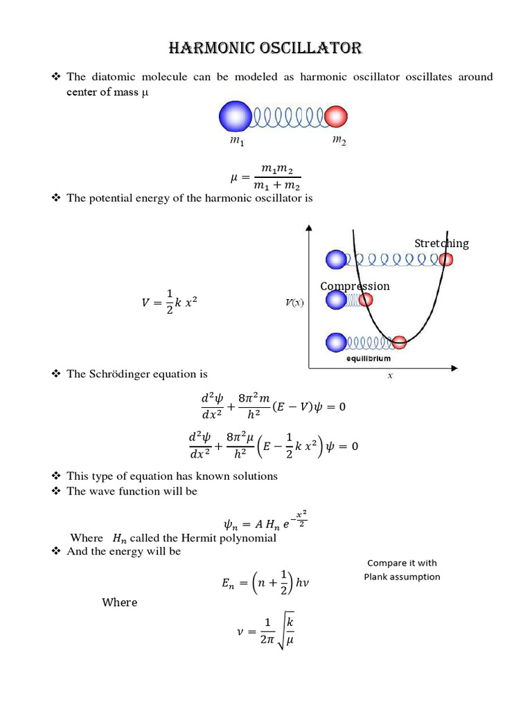 12 Harmonic Oscillator | PDF | Oscillation | Physics
