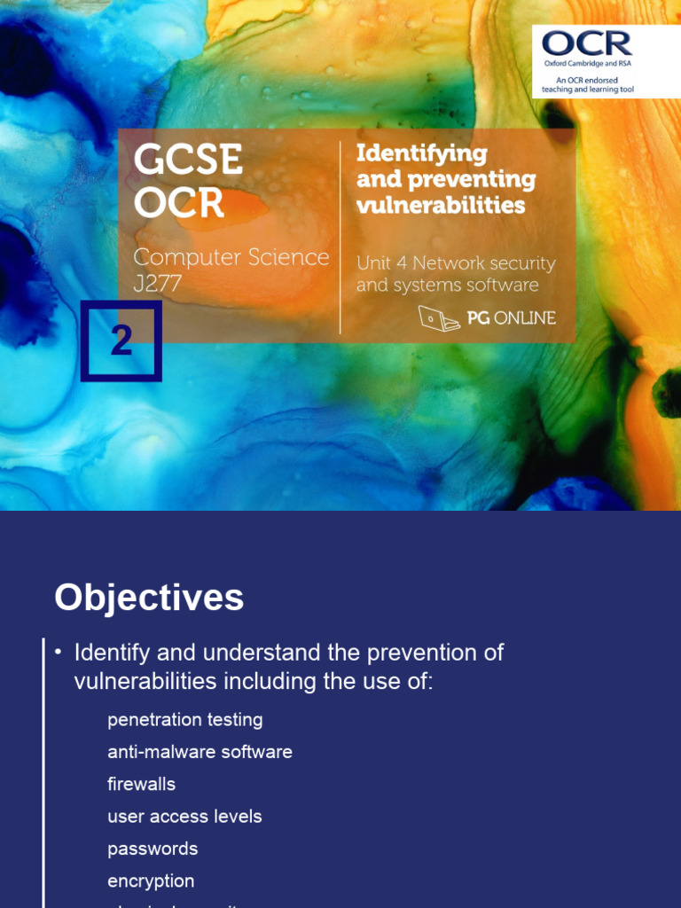 Preventing Vulnerabilities - Computer Science KS3 | PDF | Firewall (Computing) | Computer Network