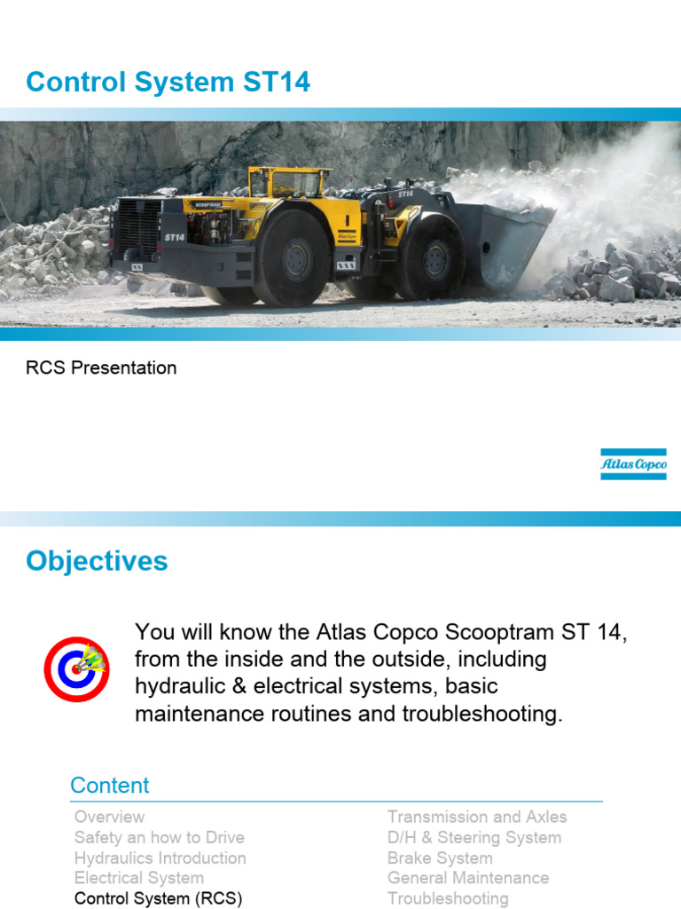 ST14 RCS Epiroc | PDF | Computer File | Analogue Electronics