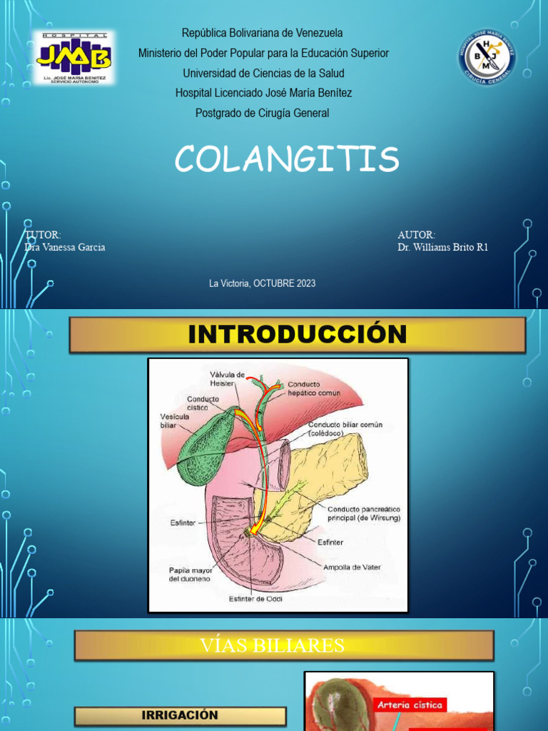 Colangitis Aguda: Diagnóstico y Tratamiento | PDF | Medicina CLINICA ...