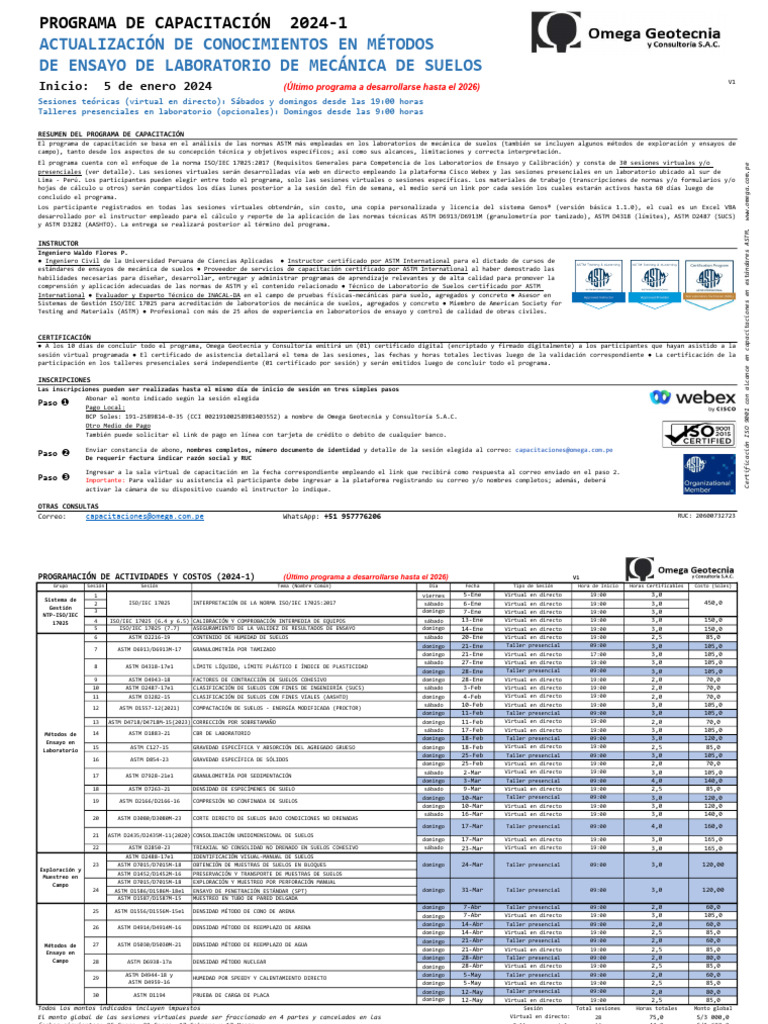 Programa 2024-1 - V1 | PDF | Tecnología e ingeniería