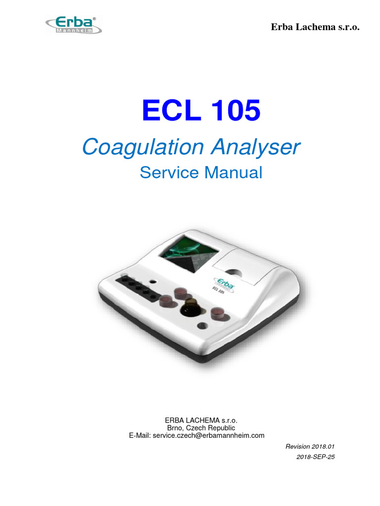 ECL 105 Service Manual 2018-f586c33d | PDF | Usb | Printed Circuit Board