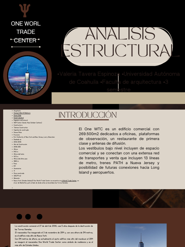 Análisis Estructural del One WTC | PDF | World Trade Center (1973–2001 ...