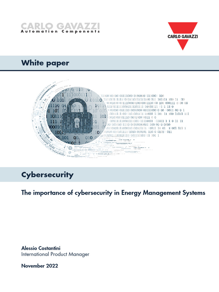 WhitePaper Cybersecurity ENG | PDF | Computer Security | Security