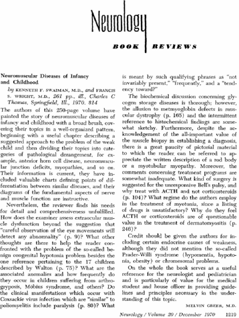 Neurology Book Review | PDF
