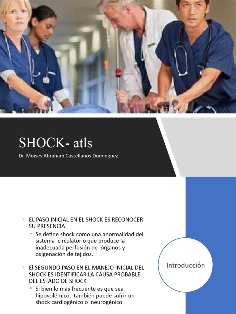 Shock - Atls | PDF | Corazón | Medicina CLINICA