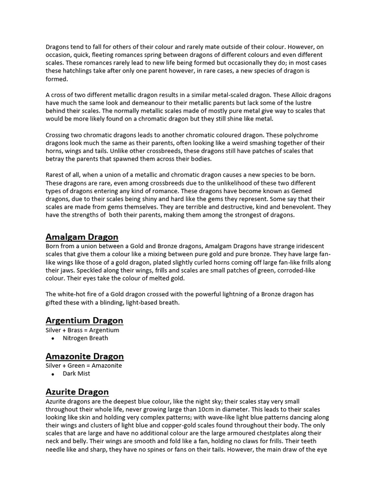 Dragons by Dragon Samuel | PDF | Quartz | Materials