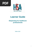 EISA Exam Guide for Pharmacist Assistants | PDF | Pharmacist