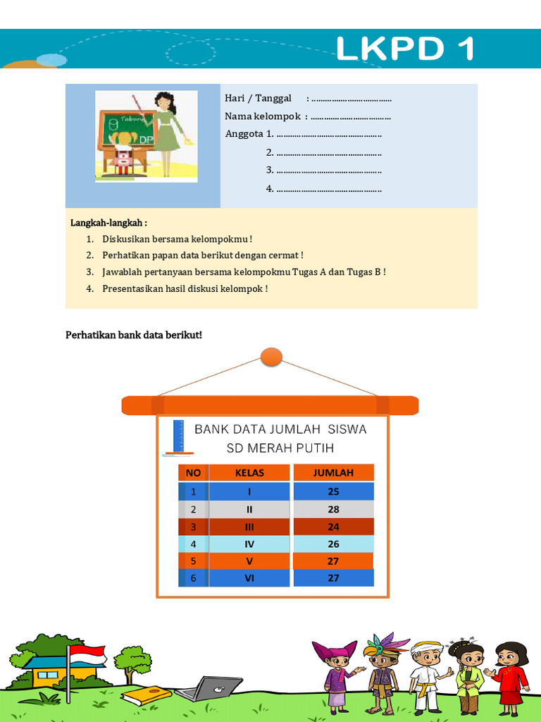 LKPD 1 - Memahami Dan Membaca Data | PDF