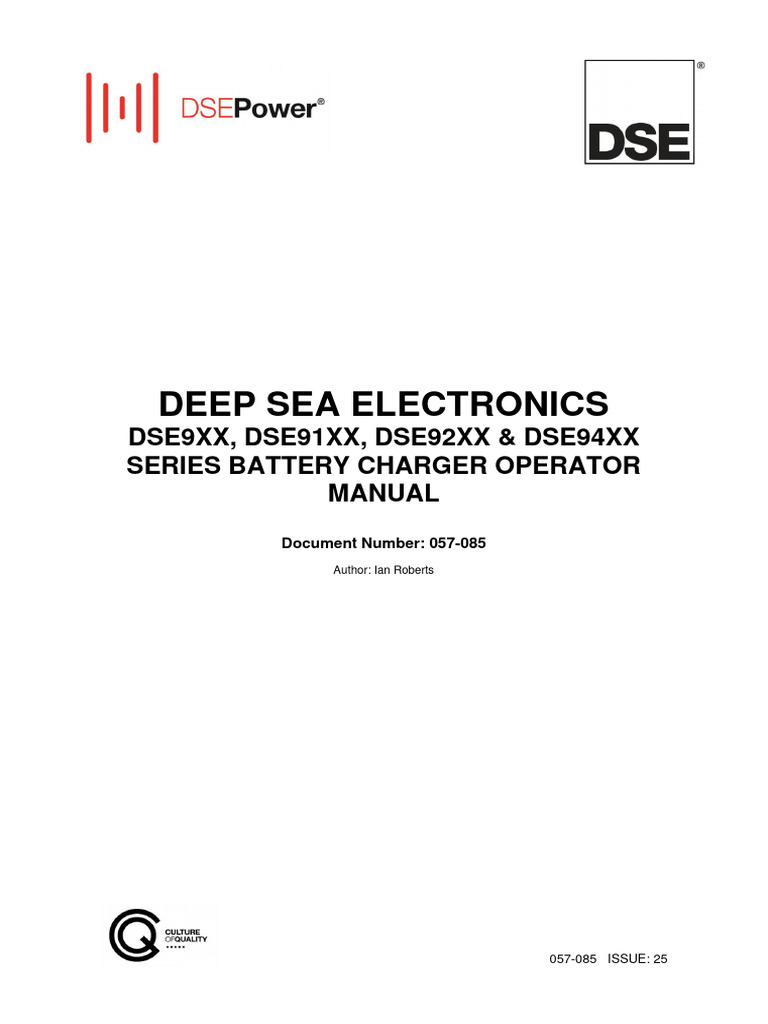 DSE91xx DSE92xx DSE94xx Series Operators Manual | Download Free PDF | Usb | Personal Computers