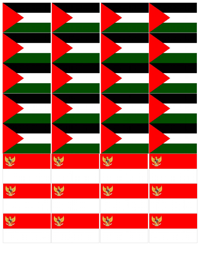 Print Bendera Palestina | PDF