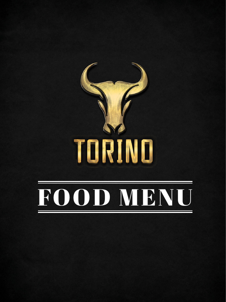 Torino - Final Menu 2023 | PDF | Hamburgers | Steak