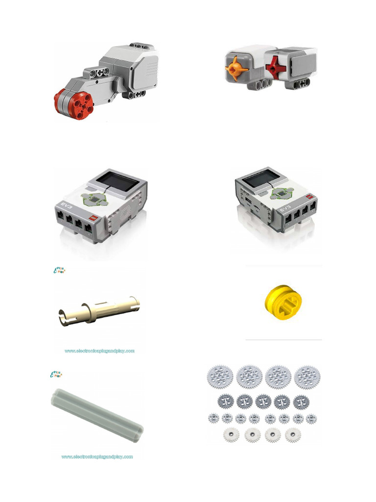 imagenes para el aramado de un lego EV3 | PDF