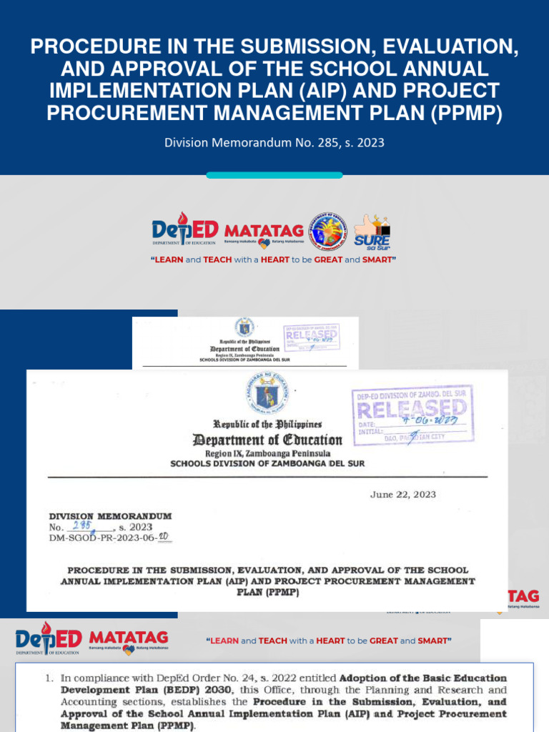 Session 4. Procedure in The Approval of SIP-AIP | PDF | Business