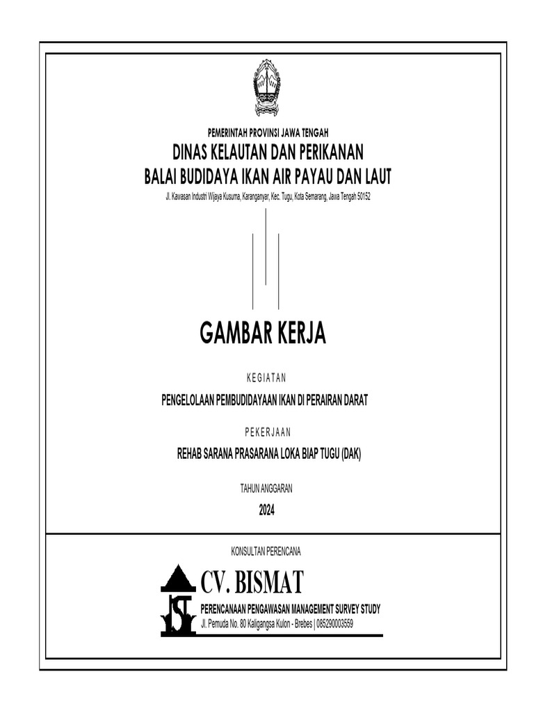 Gambar Spektek Dan RKS Rehab Sarpras Biap Tugu Dak | PDF