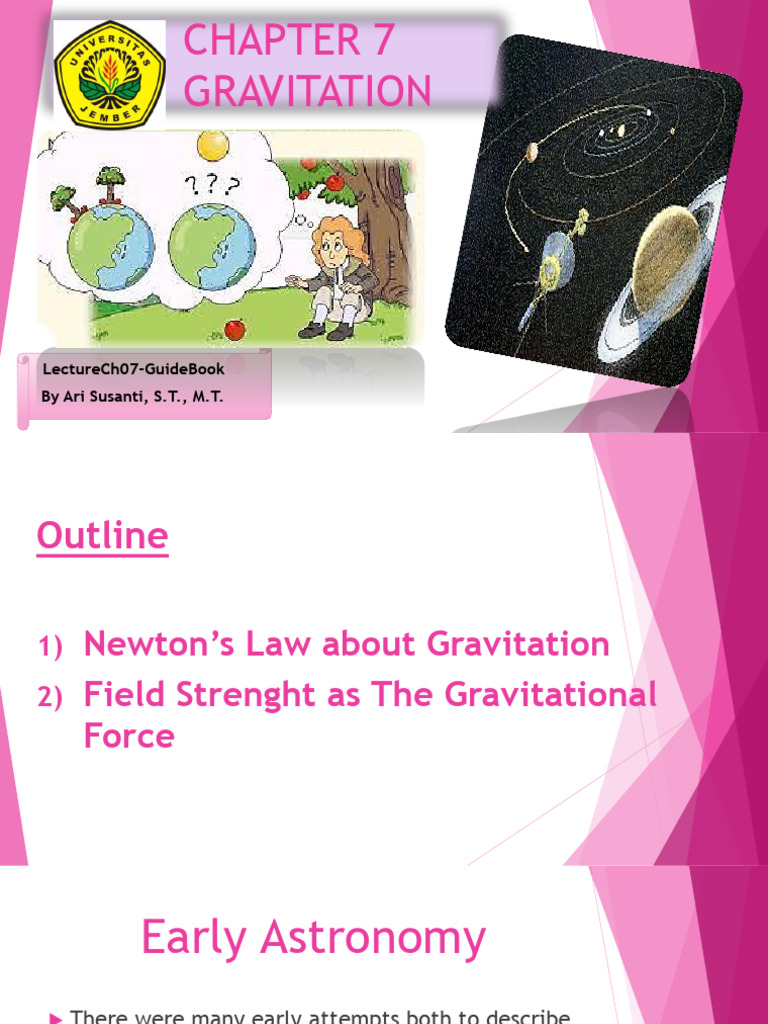 Bab 7. Chapter 7 - Gravitation | Download Free PDF | Gravity | Newton's ...
