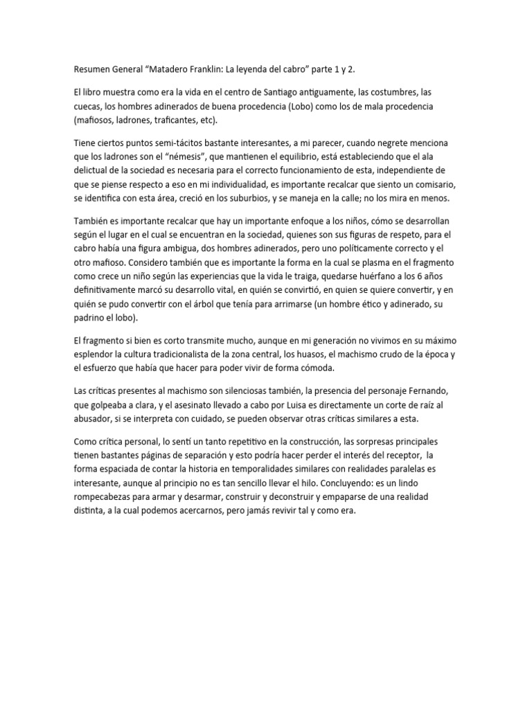 Resumen General | PDF