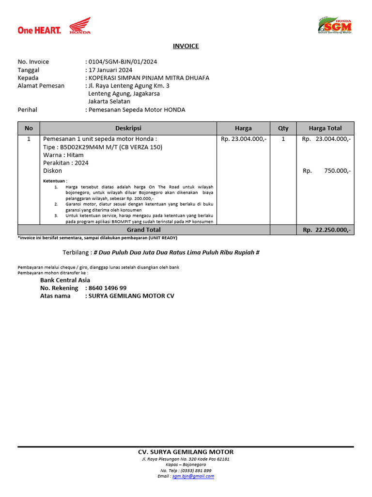 Invoice Pdf