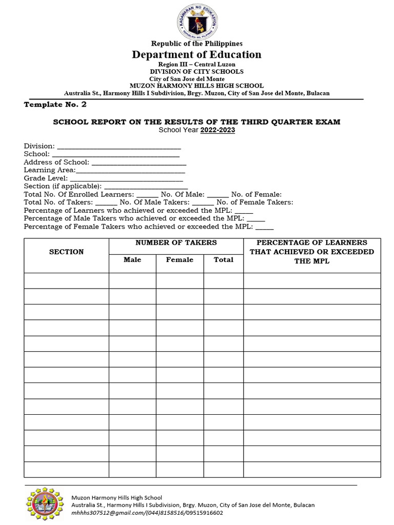 MPL Template 2 | PDF | Learning