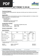 Shell GTL Sarawax SX105 Data Sheet | PDF | Wax | Alkane