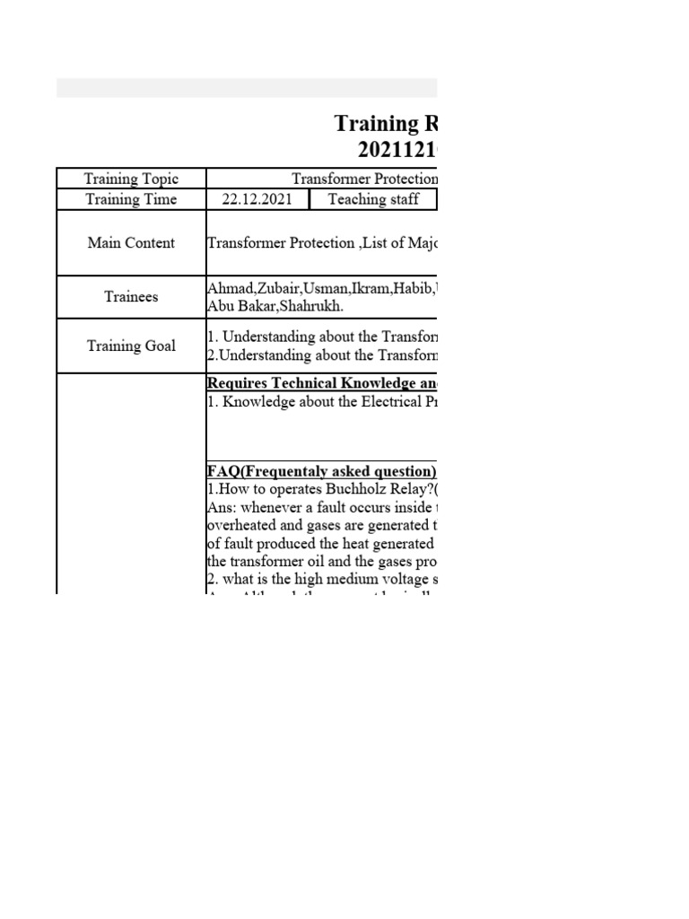 Arif Hussain Training Record-Transformer Protection | PDF | Transformer ... Arif Hussain Training Record-Transformer Protection | PDF | Transformer ...