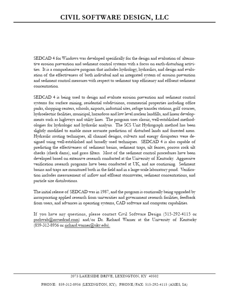 SEDCAD4 Information 2-2023hjllll | PDF | Microsoft Windows | United ...