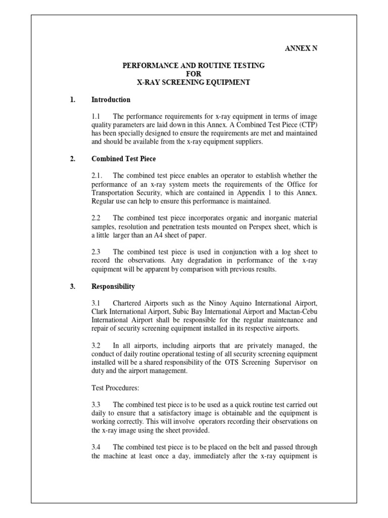 NCASP 2013 OTS AnnexN | Download Free PDF | Sheet Metal | X Ray