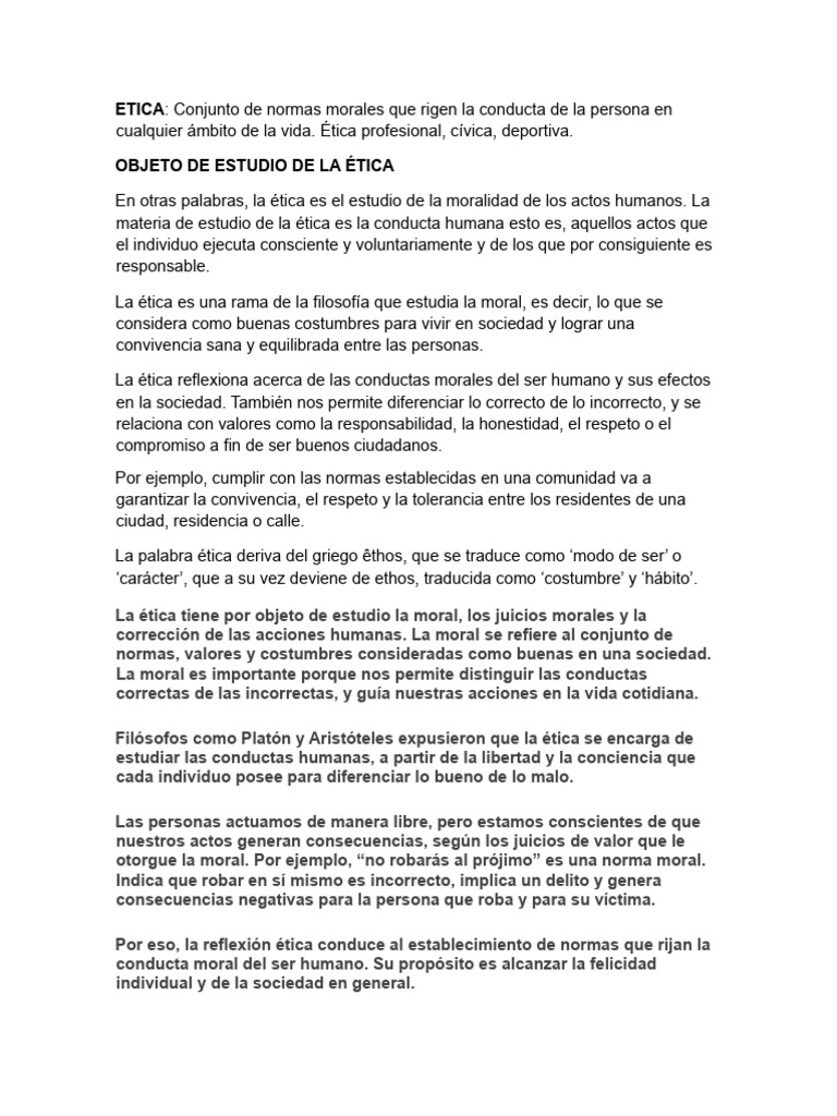 ETICA Contable | PDF | Moralidad | Contabilidad