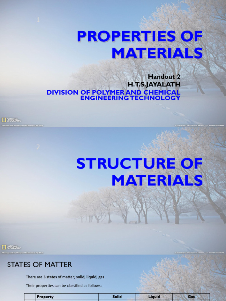 Structure of Materials | PDF | Crystal Structure | Dislocation