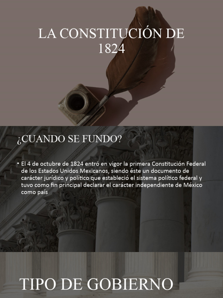 Constitucion de 1824 | PDF | Constitución | México