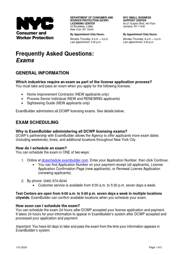 Licensing FAQs Exams | PDF | Identity Document | Practice Of Law