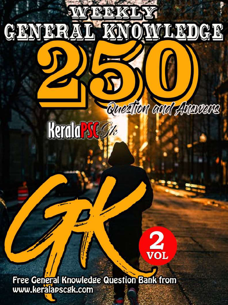 250 GK Questions Second Edition | PDF | Government