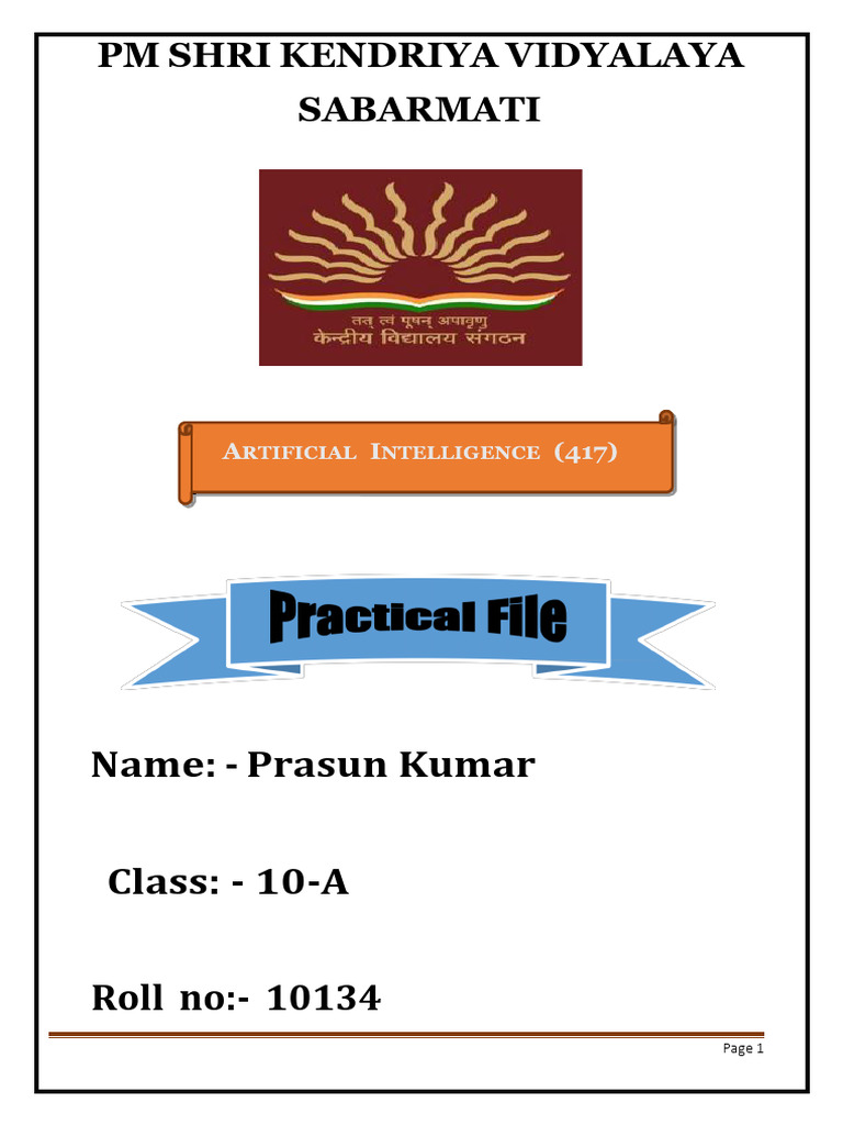 AI Prasun | PDF | Numbers | Computer Programming