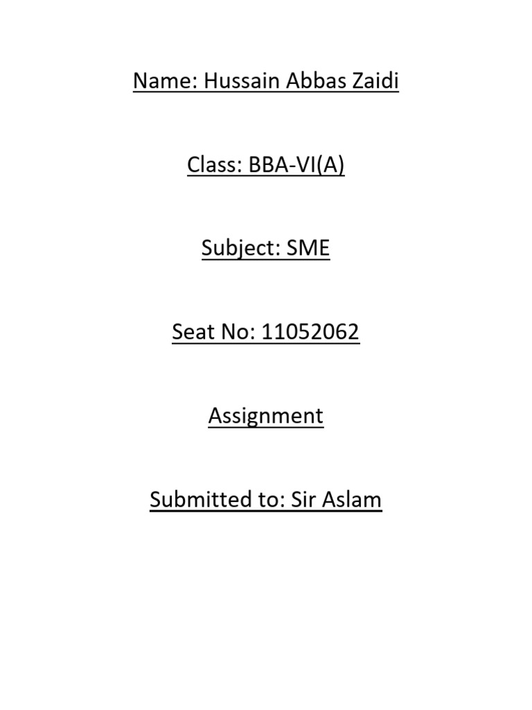 Assignment 1 2 3 4 By Hussain Abbas Pdf Pricing Elon Musk