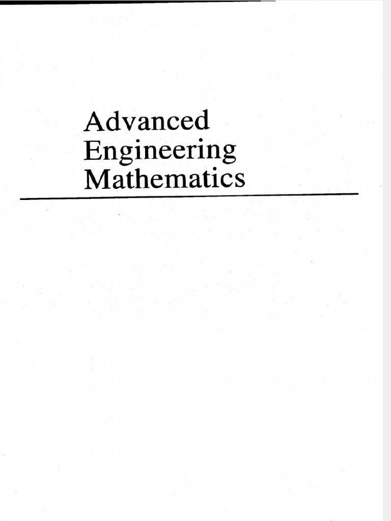 Advanced Engineering Mathematics 8th Ed Kreyszig 2001 | PDF ... Advanced Engineering Mathematics 8th Ed Kreyszig 2001 | PDF ...
