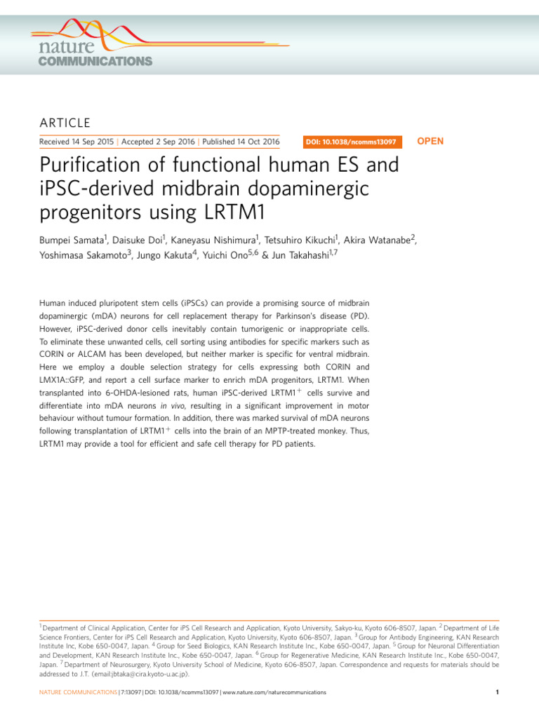 Chao Liu | PDF | Cellular Differentiation | Stem Cell