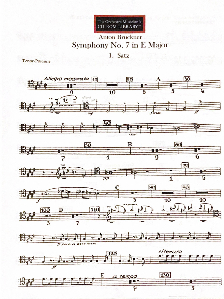 Bruckner 7 - Trombone 2 | PDF
