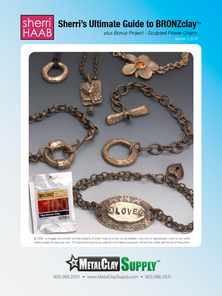 Sherri Haab BRONZclay Guide AJnews | PDF | Clay | Physical Sciences