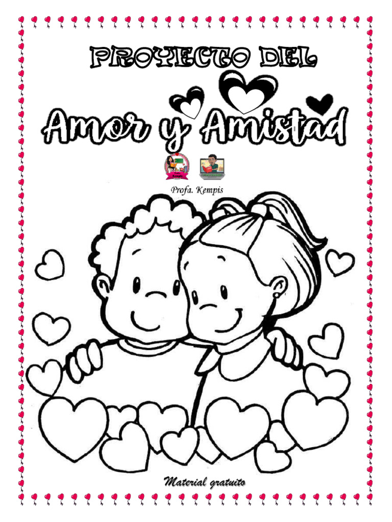 3 4 5 Y 6 Proyecto Dia Del Amor Y Amistad Profa Kempis PDF