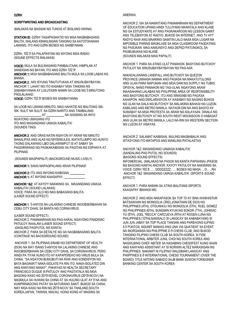 DZRH | PDF