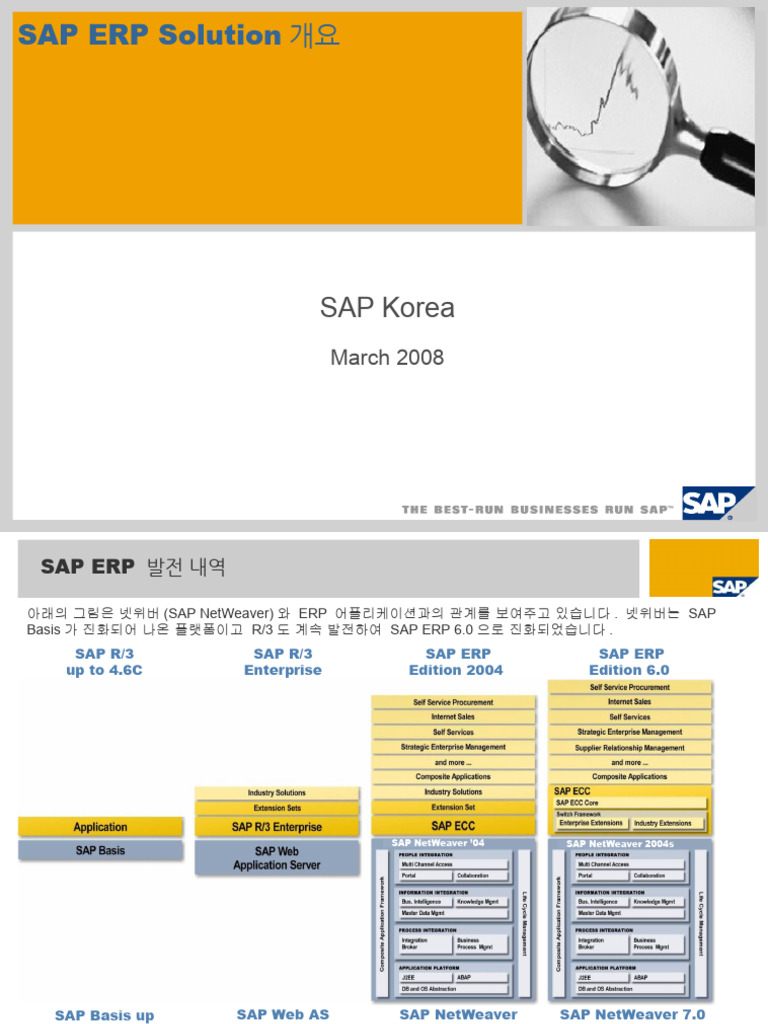 SAP ERP Overview | PDF | Customer Relationship Management | Information Science