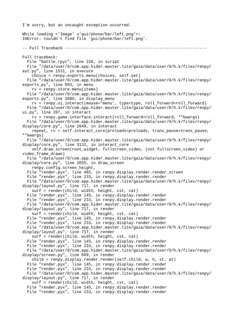 Traceback | PDF | Menu (Computing) | Systems Engineering