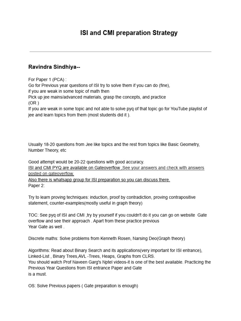 Isi Cmi | PDF | Mathematics | Discrete Mathematics