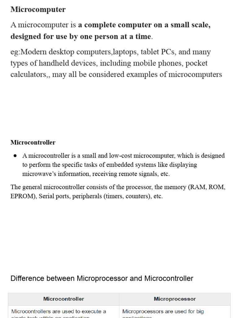 Module 5 | PDF | Microcontroller | Microprocessor