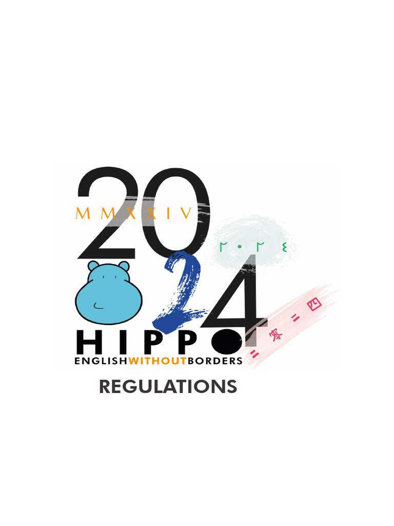 Hippo English Olympiad 2024 Regulations | PDF