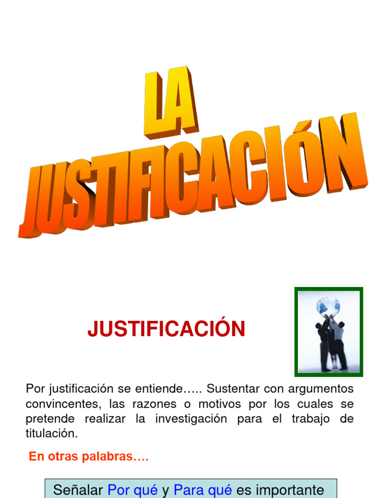Clase - Justificación-1562073680 | PDF | Tecnología de información y ...