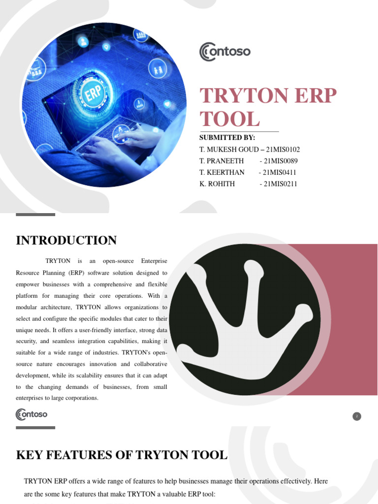 ERP Tryton Tool | PDF | Enterprise Resource Planning | Inventory