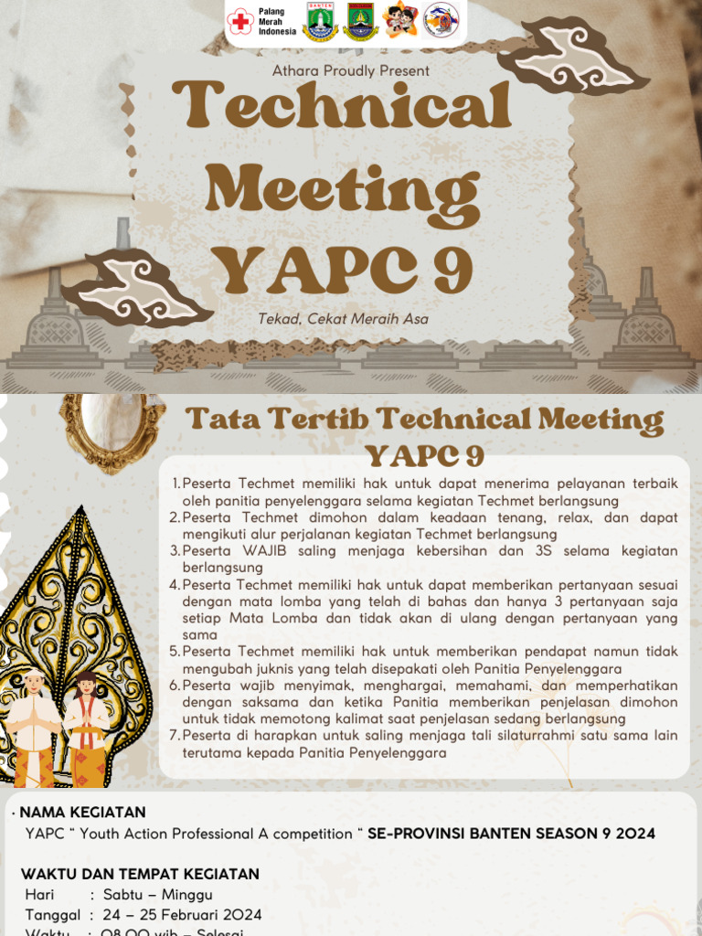 Hasil Technical Meeting Yapc Season 9 | PDF
