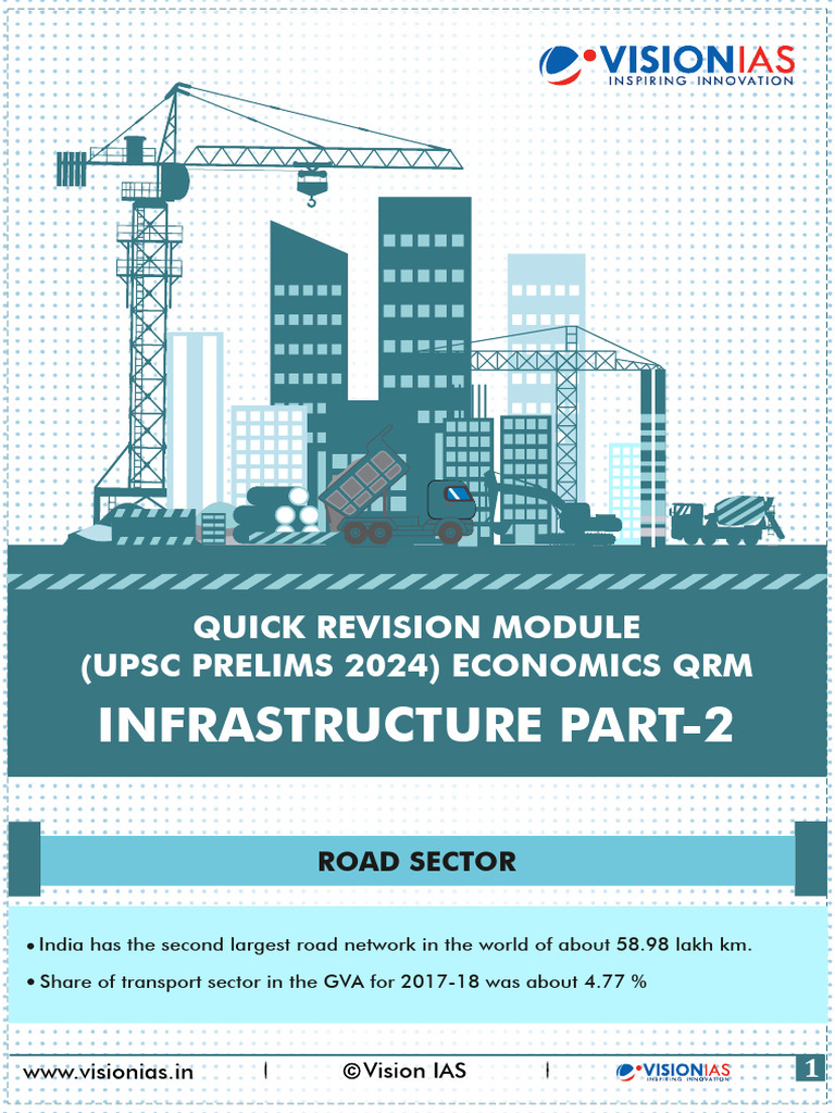 2998134755578ecf-20 2998 Infrastructure-Part 2-3 | PDF | Economy Of India | Economies